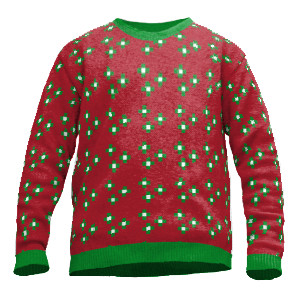 Pixel sweater design from 1pc | Wildemasche